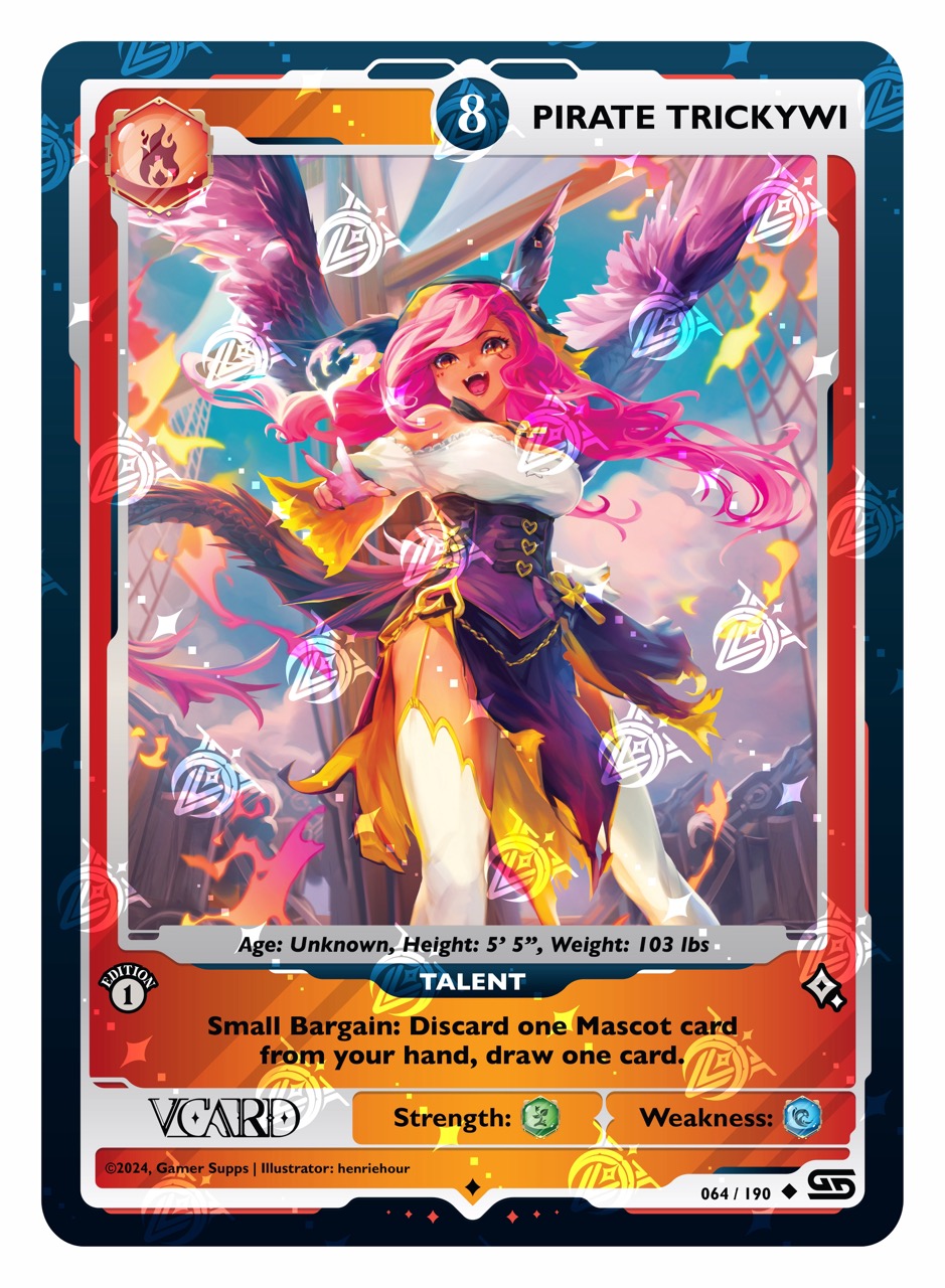 VCard Trading Card Game